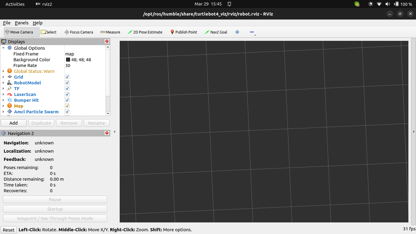 No Map received using SLAM · Issue #130 · turtlebot/turtlebot4 · GitHub