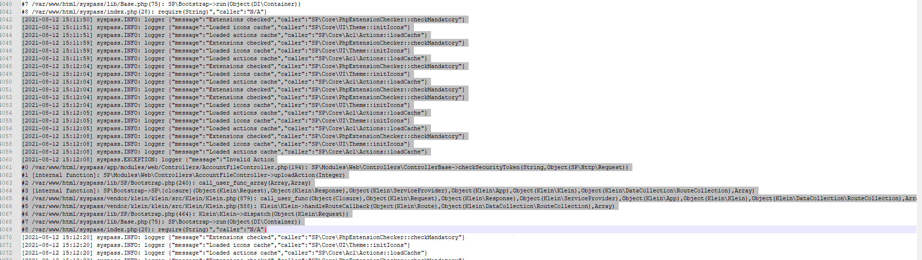 Invalid action while uploading files · Issue #1731 · nuxsmin/sysPass · GitHub