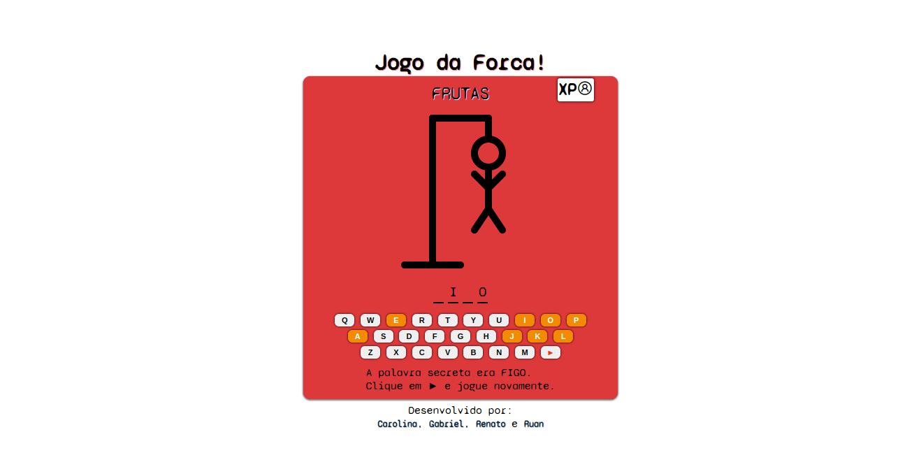 GitHub - rucp/forca-grupo: A simple hangman game built using html, css ...