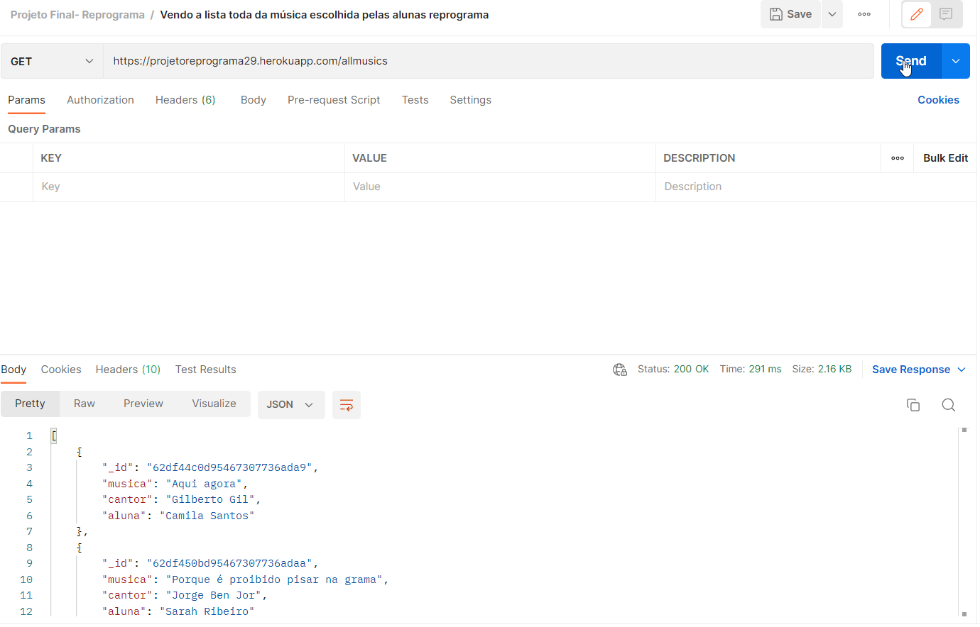 GitHub - CamilaSantos29/Projeto_Final-Reprograma-Back-end