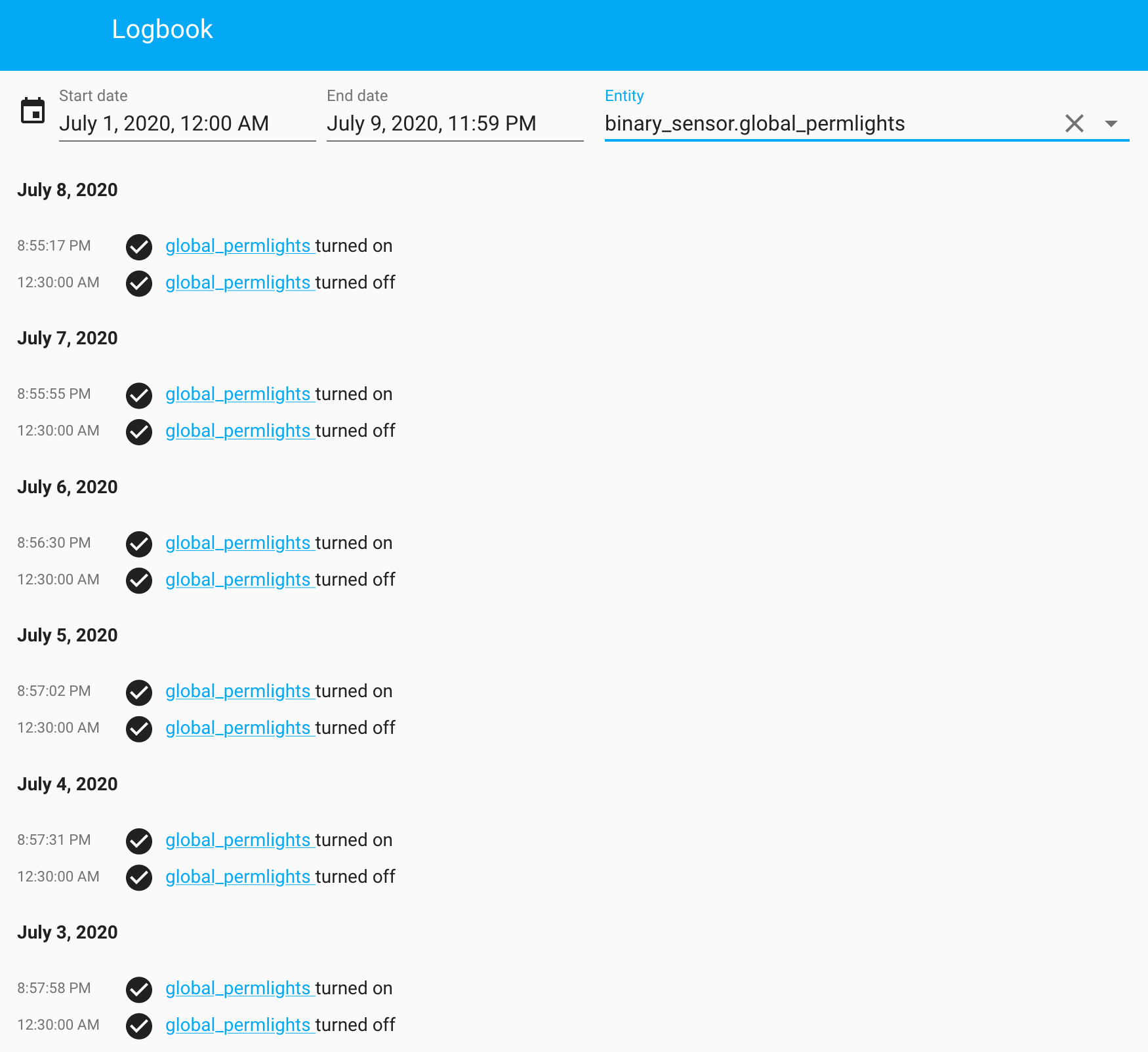 Platform TOD is not updating properly on sunset · Issue #31996 · home-assistant/core · GitHub