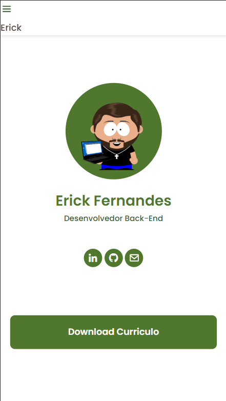 GitHub - erikfernanddes/PortfolioWeb: Meu portfólio web pessoal utilizando html, css e um pouco ...
