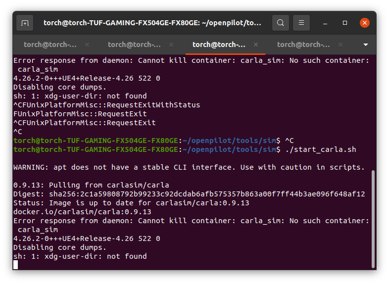 Simulation error · Issue #26600 · commaai/openpilot · GitHub