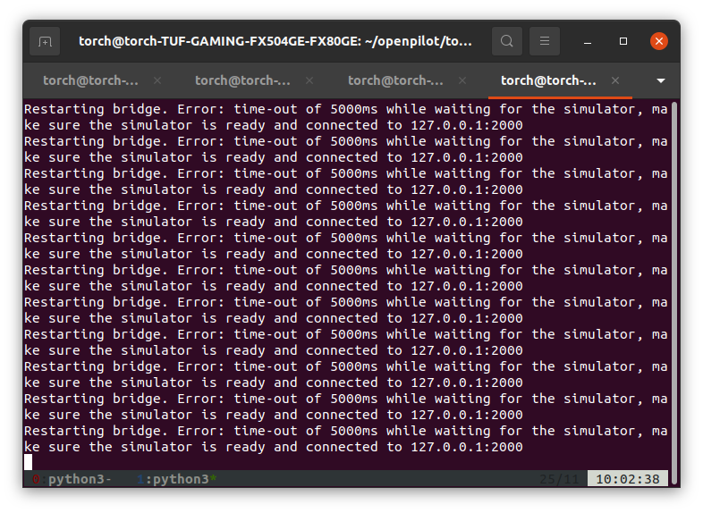 Simulation Error · Issue 26600 · Commaai Openpilot · Github