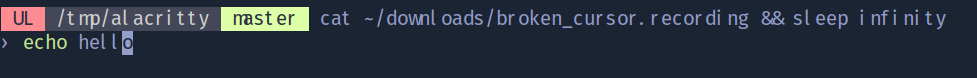 Block cursor dissapears when moved in zsh with zsh-syntax-highlighting plugin · Issue #4975 ...