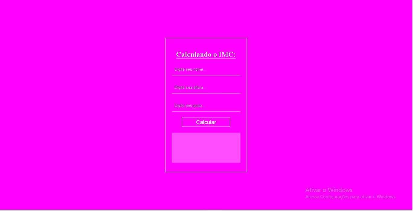 GitHub - marcos-filipe/Calculando-IMC-Canal-Fernando-Leonid: Projeto reproduzido do Canal no ...