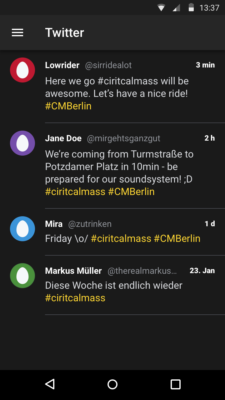 Update Twitter · Issue #252 · criticalmaps/criticalmaps-android · GitHub
