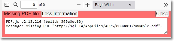 PDF Files with pound signs (hashtags) in the file name generate errors and don't render · Issue ...