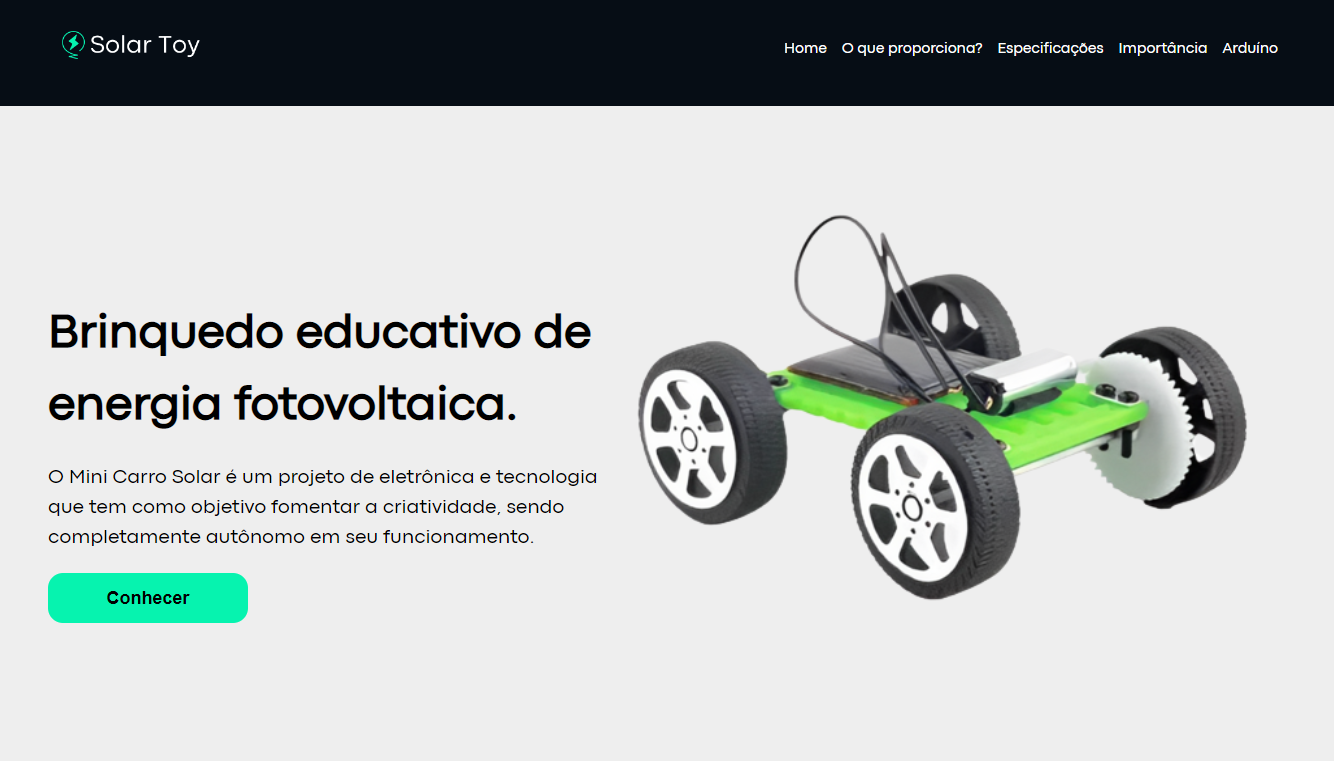 GitHub - JoaoGabriellBR/solartoy: O Mini Carro Solar é um projeto de eletrônica e tecnologia que ...