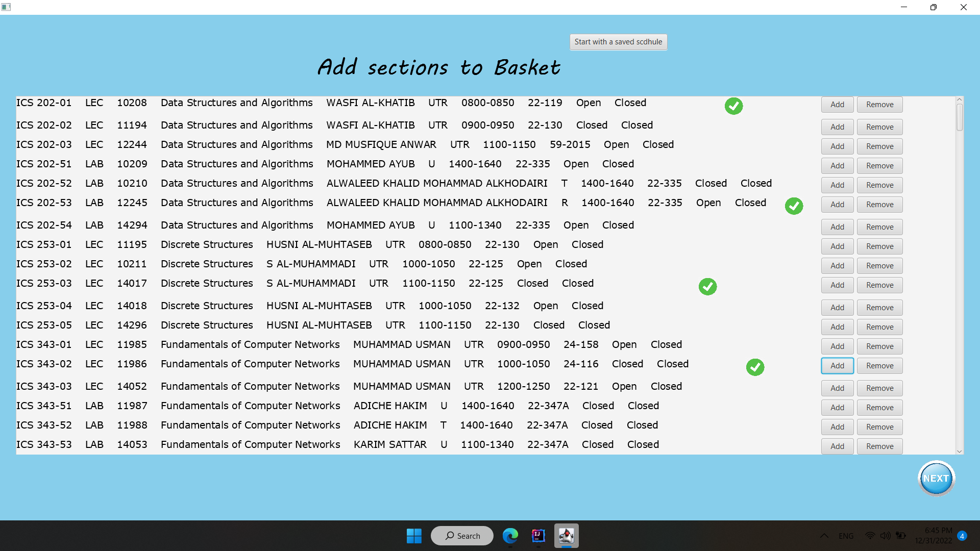 GitHub - iLawFD/Kfupm-Students-Schedule-maker