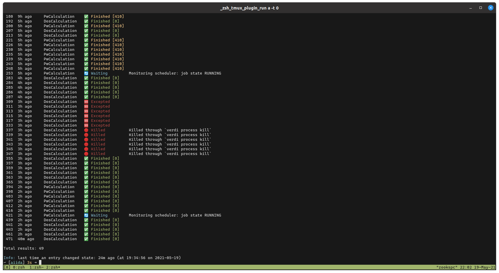 Prettier `verdi process list` · Issue #4955 · aiidateam/aiida-core · GitHub