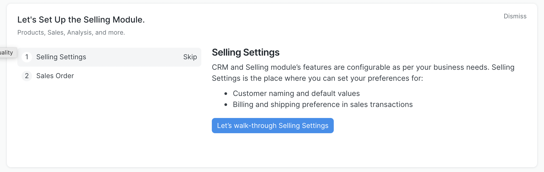 Selling Onboarding Steps Are Disturbed In V14 · Issue 31409 · Frappe Erpnext · Github