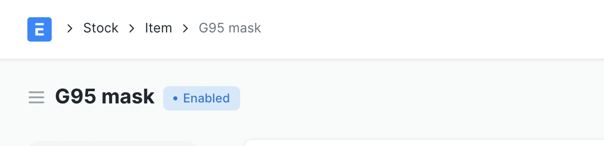 Breadcrumb in Item · Issue #29427 · frappe/erpnext · GitHub