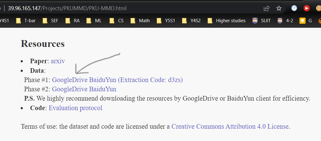 Hi, can you provide the download link of phase#1 skeleton data, it ...