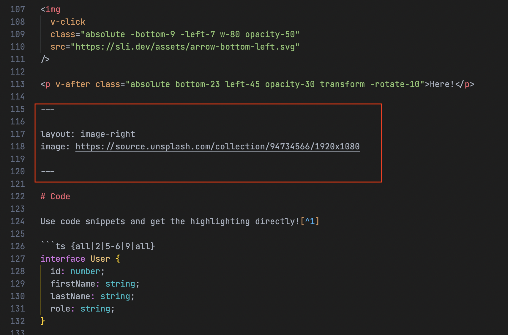 Parsing slide metadata with line break · Issue #563 · slidevjs/slidev · GitHub