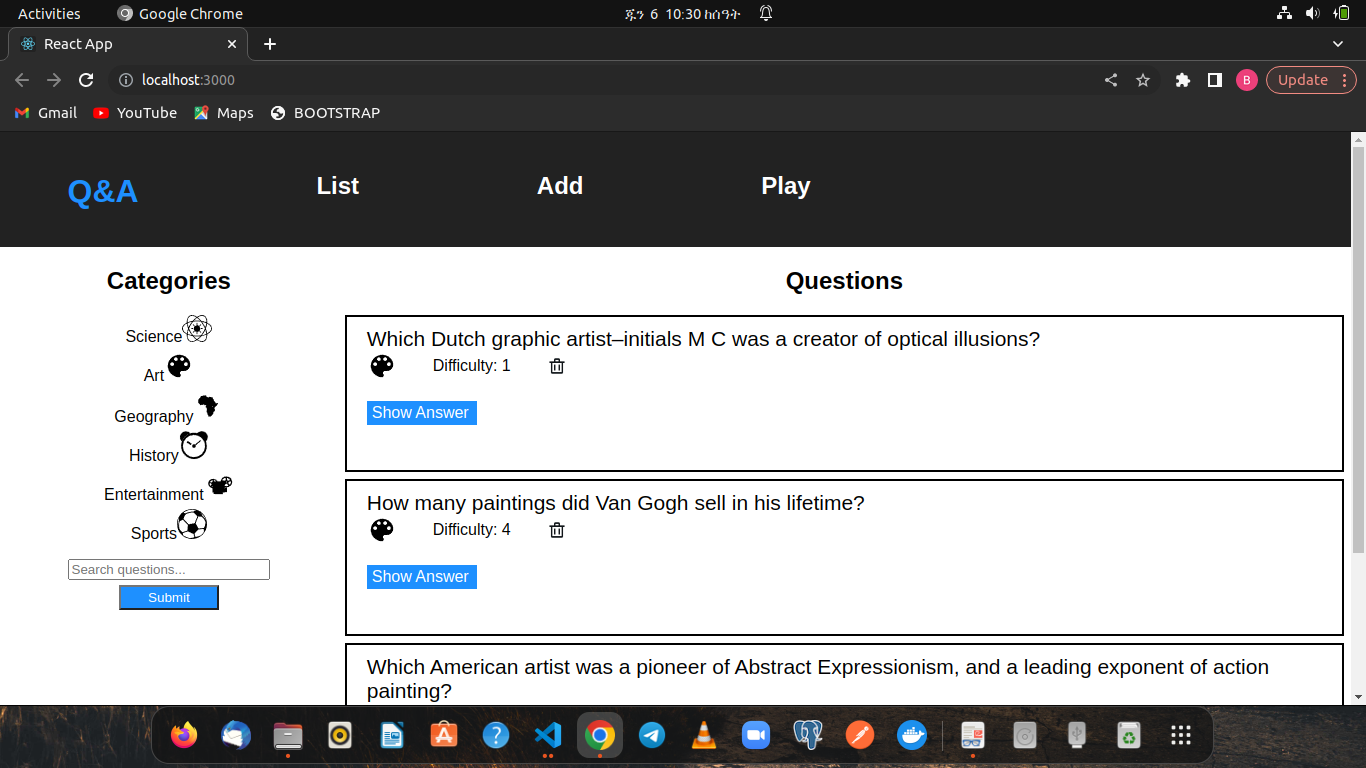 GitHub - Bahiru-Yimolal/Project-Trivia-API