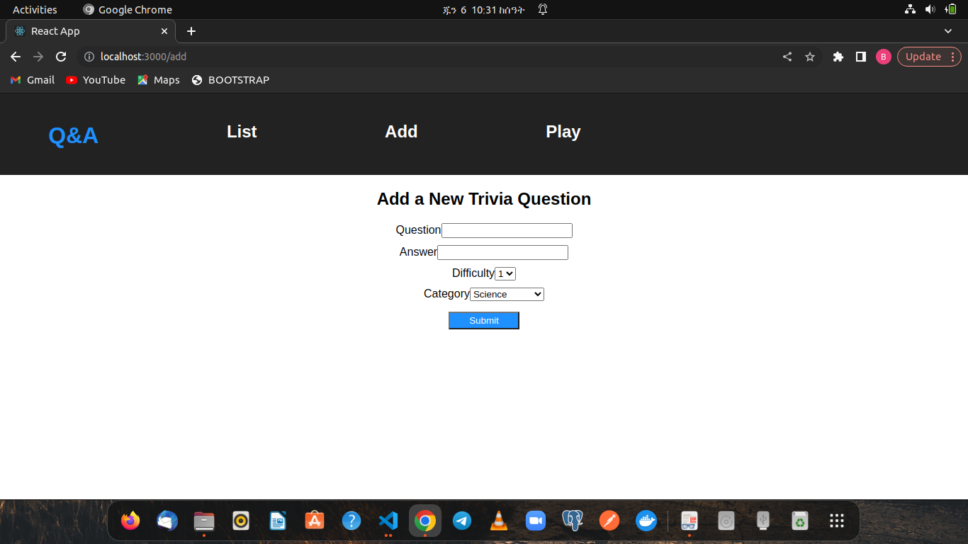 GitHub - Bahiru-Yimolal/Project-Trivia-API