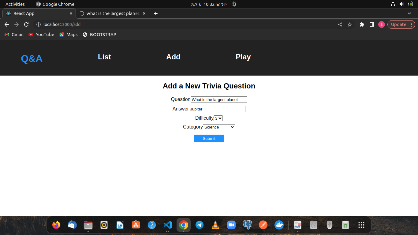 GitHub - Bahiru-Yimolal/Project-Trivia-API