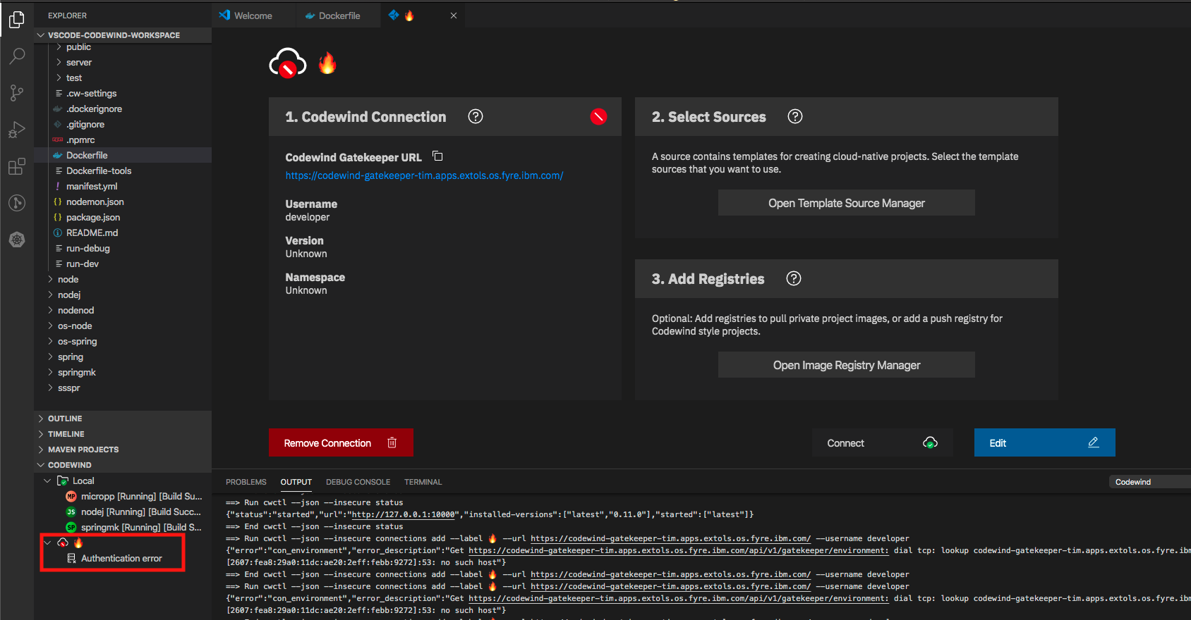 Make authentication error way more obvious in Remote Connection Settings page · Issue #2861 ...