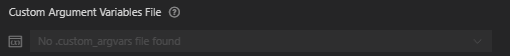 Impossible to deselect Custom Argument Variables File (.custom_argvars) · Issue #51 · IARSystems ...