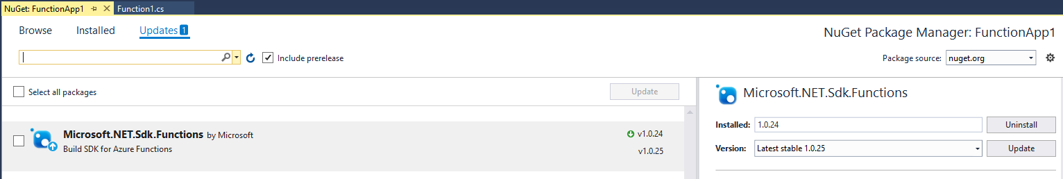 Vs 2017 Tooling For Functions App Is Not Working In Service Bus Queue Based Trigger · Issue 478
