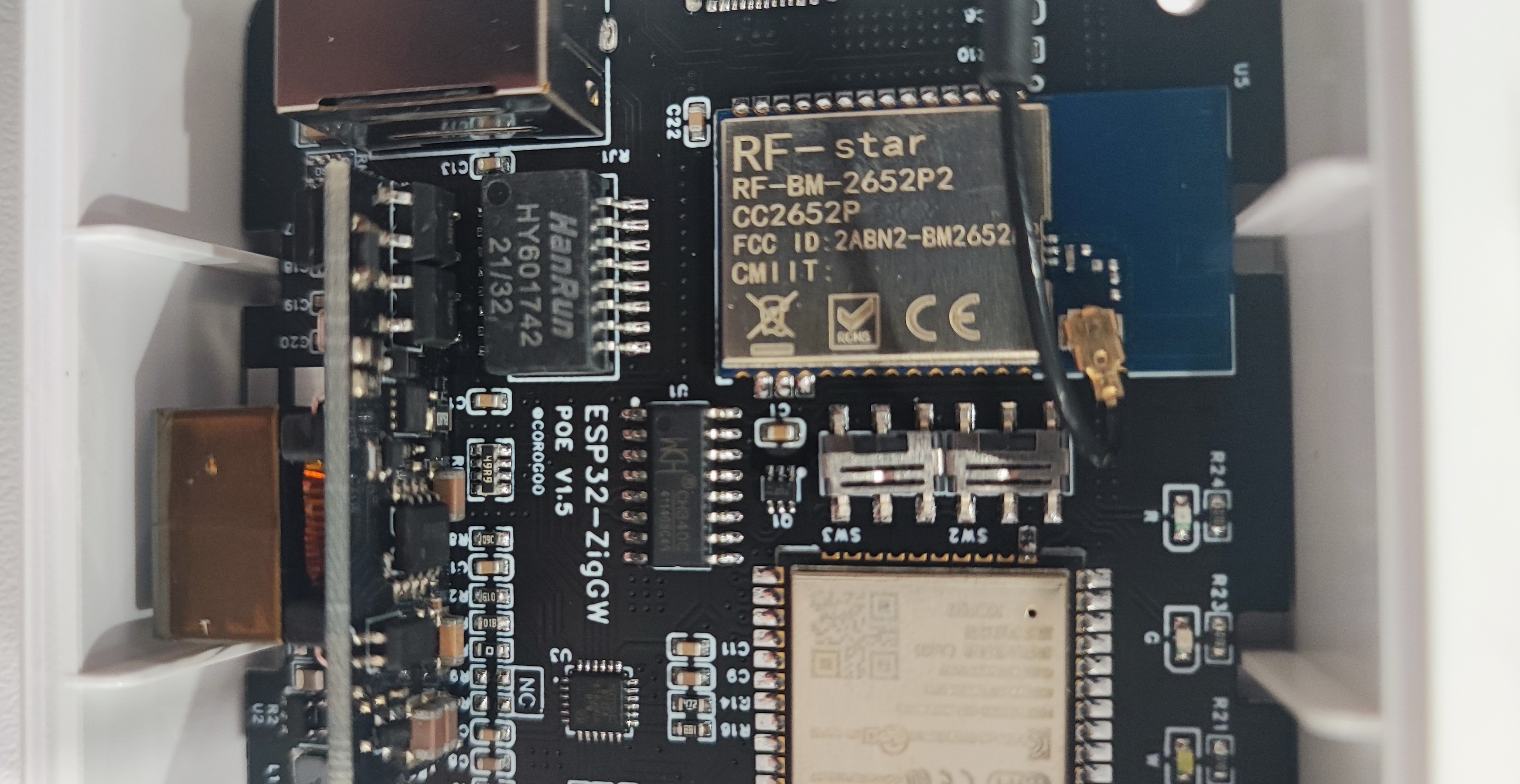 HamGeek POE Zigbee 3.0 Coordinator Router WiFi Zigbee Gateway for CC2652P · Koenkk zigbee2mqtt ...