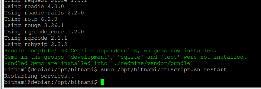How do I install this plugin on "bitnami redmine 4.2.4 Virtual Machine"? · Issue #44 ...