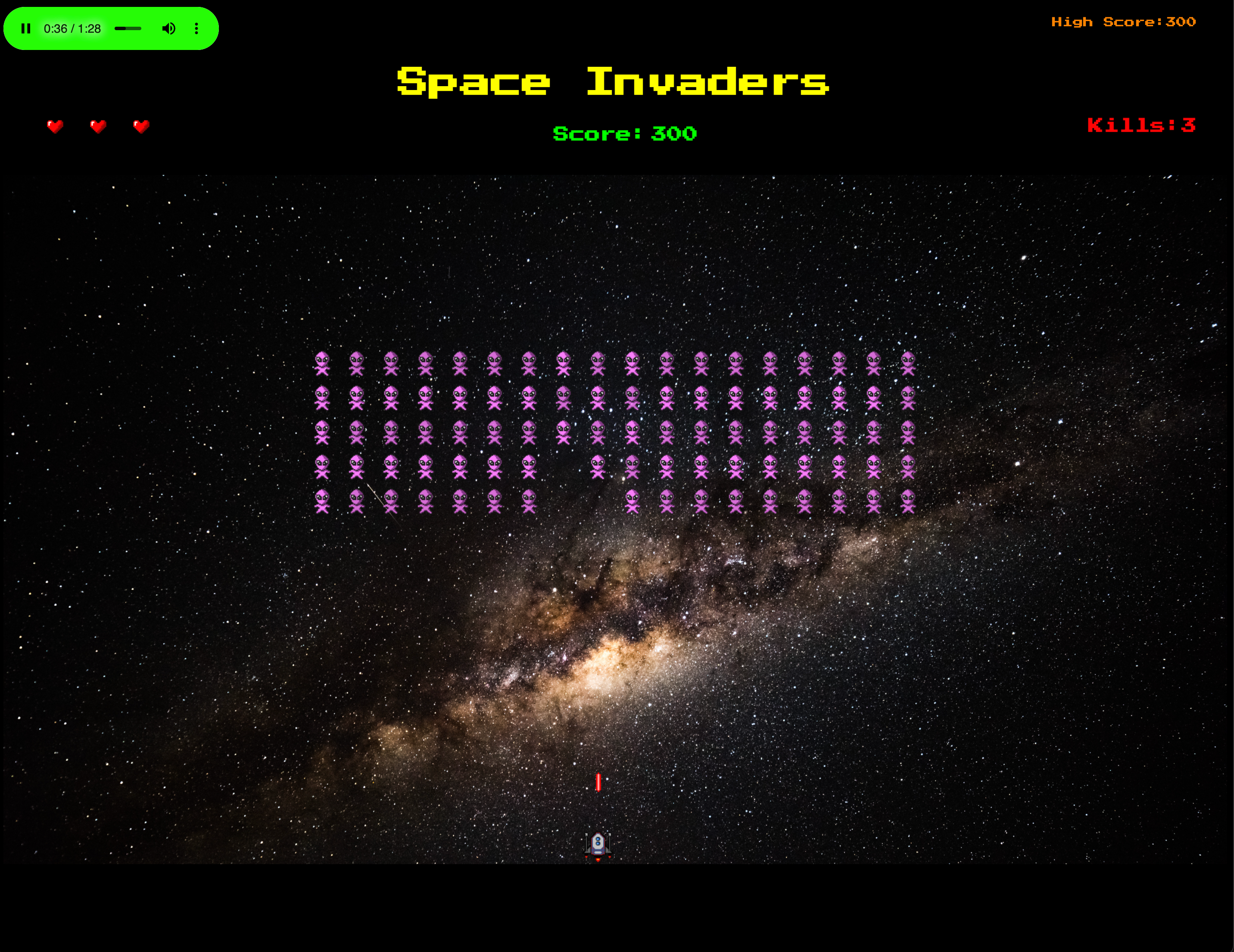 GitHub - Kumrmehta/Space-Invaders: Space Invaders is a classic arcade game from the 80s. The ...