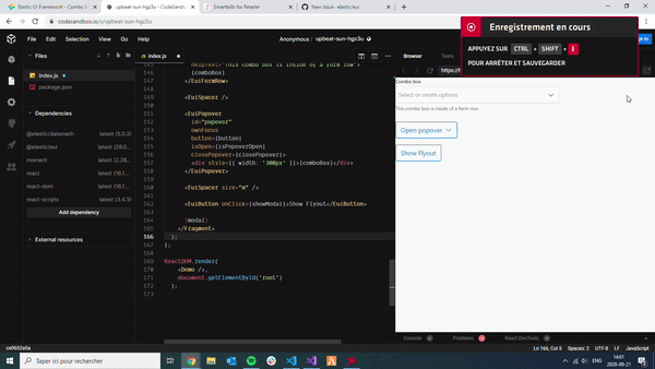 [EuiComboBox] Not showing options inside a Flyout · Issue #4060 · elastic/eui · GitHub