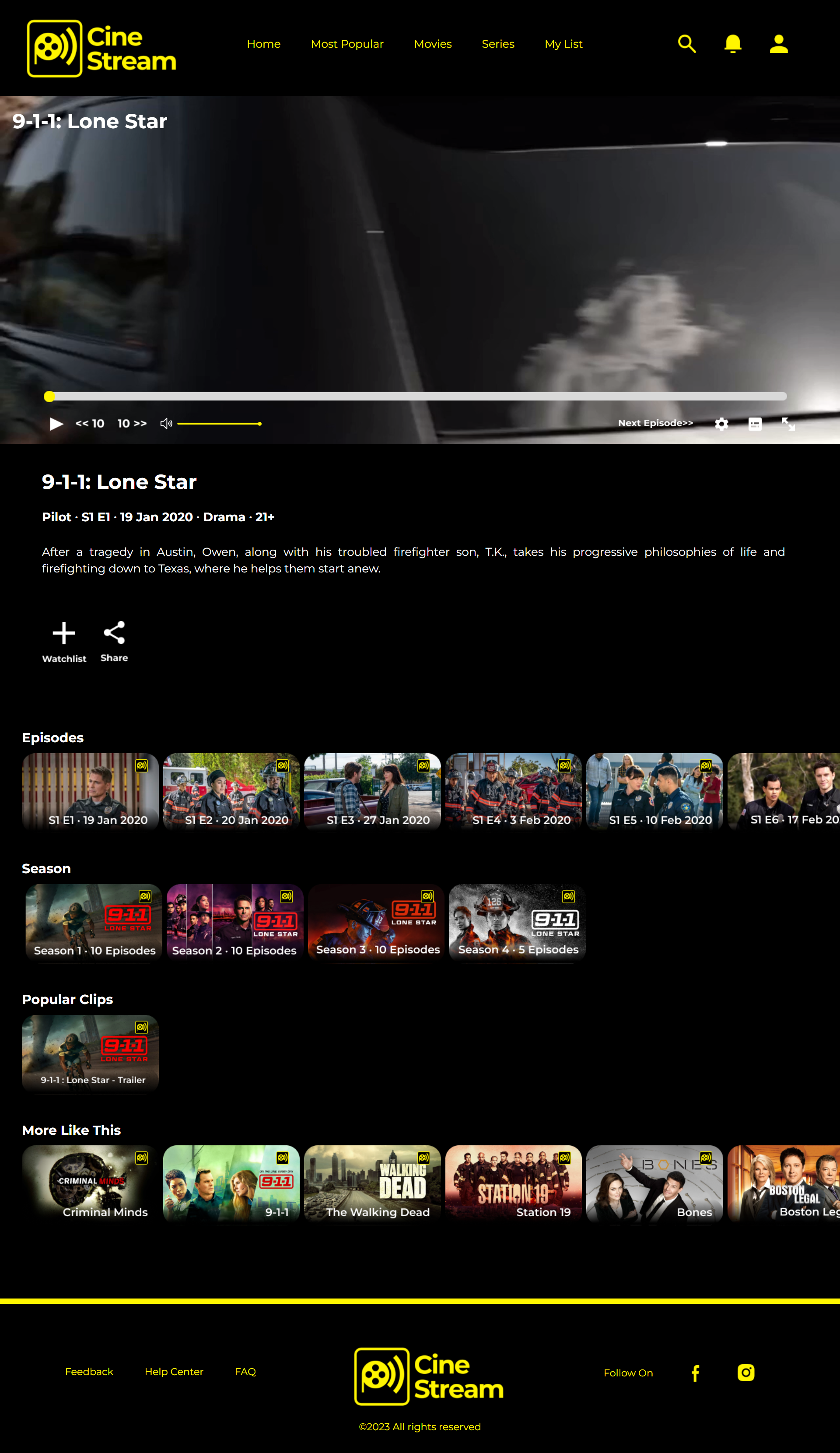 GitHub - javierjustin13/cinestream: Prototype streaming website called CineStream