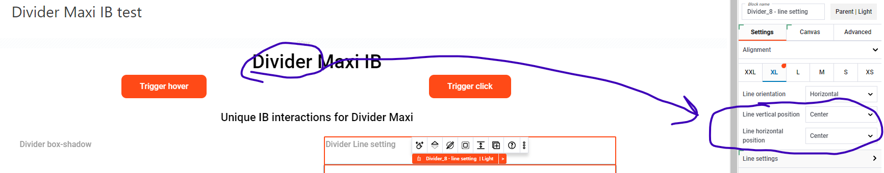 Divider`s alignment can be useful in IB list · Issue #3740 · maxi-blocks/maxi-blocks · GitHub
