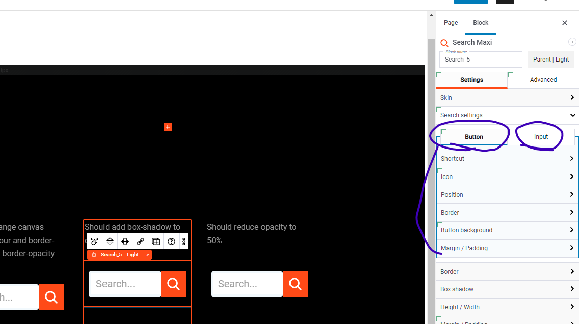 Need to add search settings to IB list · Issue #3745 · maxi-blocks/maxi-blocks · GitHub
