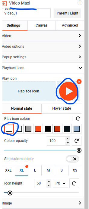 Search and Video blocks - Wrong icon colour on the first render · Issue #4245 · maxi-blocks/maxi ...