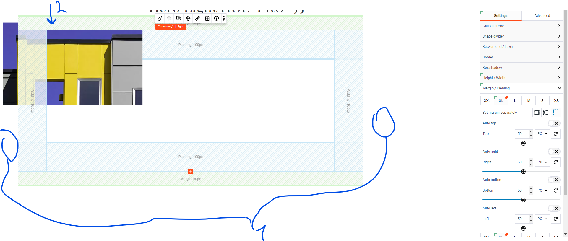 Margin indicator is overlapping elements · Issue #4377 · maxi-blocks/maxi-blocks · GitHub