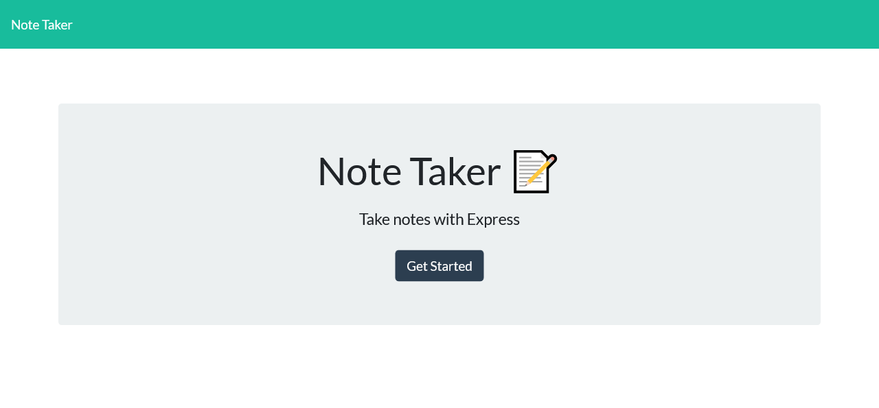 GitHub - AkashWanem/note-taker-using-express
