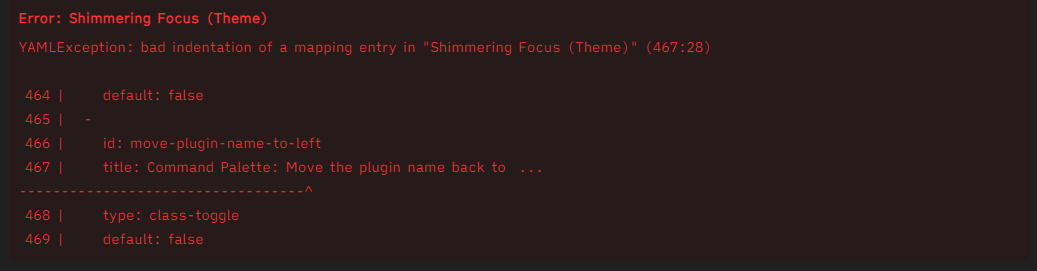 [BUG] Style Setting Plugin Error · Issue #57 · chrisgrieser/shimmering-focus · GitHub
