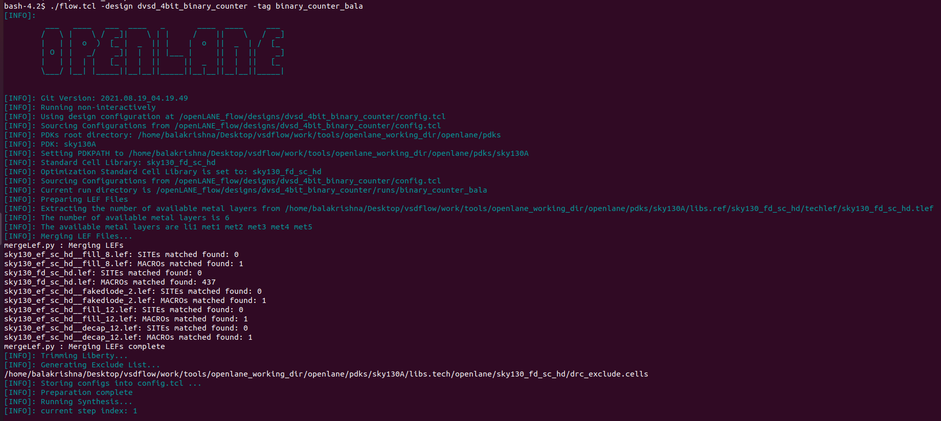 GitHub - BALAKRISHNA-EPPILI/dvsd_4bit_binary_counter: About This project produced a clean GDS ...