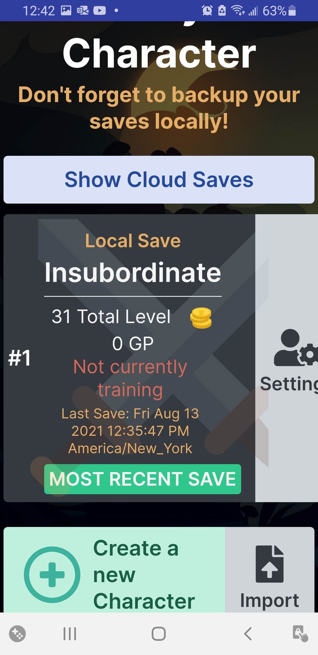 Cloud Save: Game failed to load. · Issue #1186 · MelvorIdle/melvoridle.github.io · GitHub