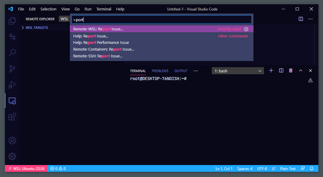 Forwarded ports · Issue #4578 · microsoft/vscode-remote-release · GitHub