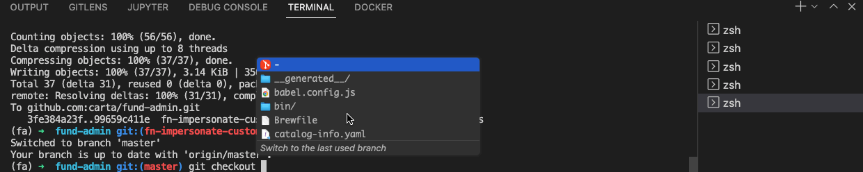 Incorrect Slow Autocomplete For Branch Names · Issue 1947 · Withfig Fig · Github