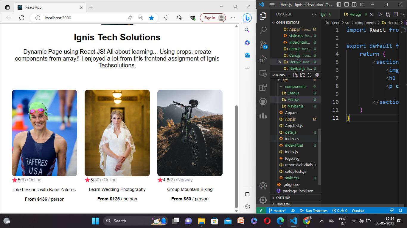 GitHub - HS-doshi/Ignis-Techsolution: Complete Assignment of Ignis Tech Solutions!