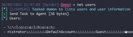 Net Command Output · Issue #101 · HavocFramework/Havoc · GitHub