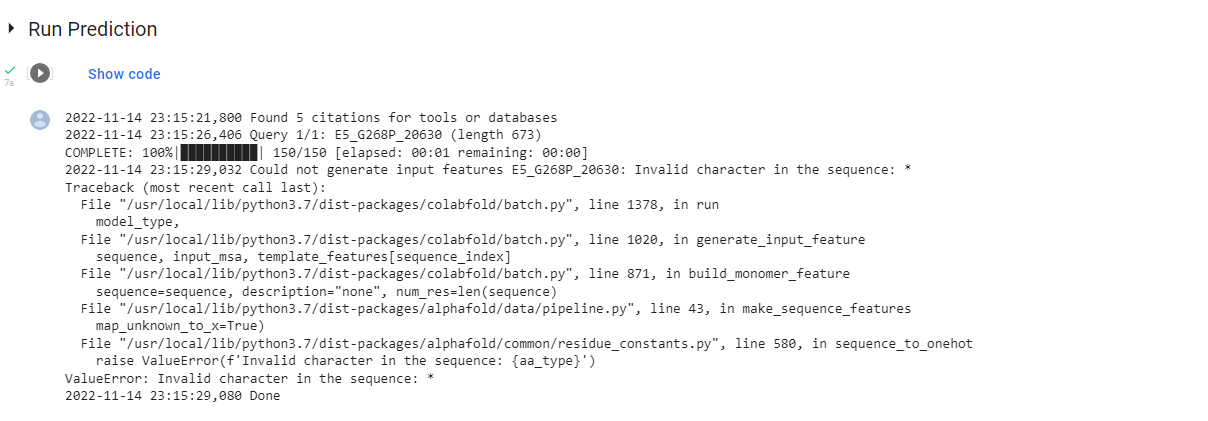 IndexError: list index out of range in Display 3D structure · Issue #329 · sokrypton/ColabFold ...