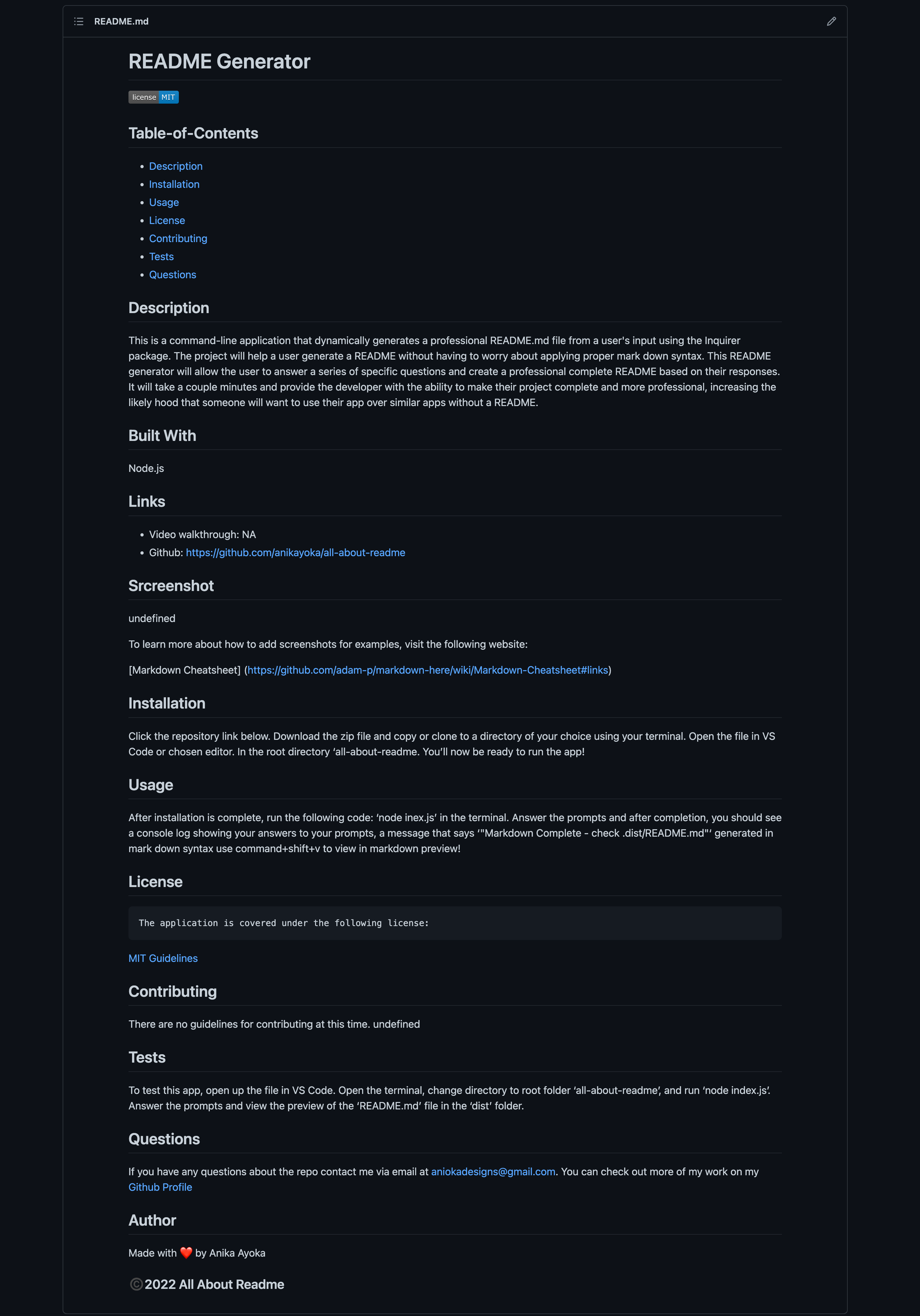 GitHub - anikayoka/all-about-readme