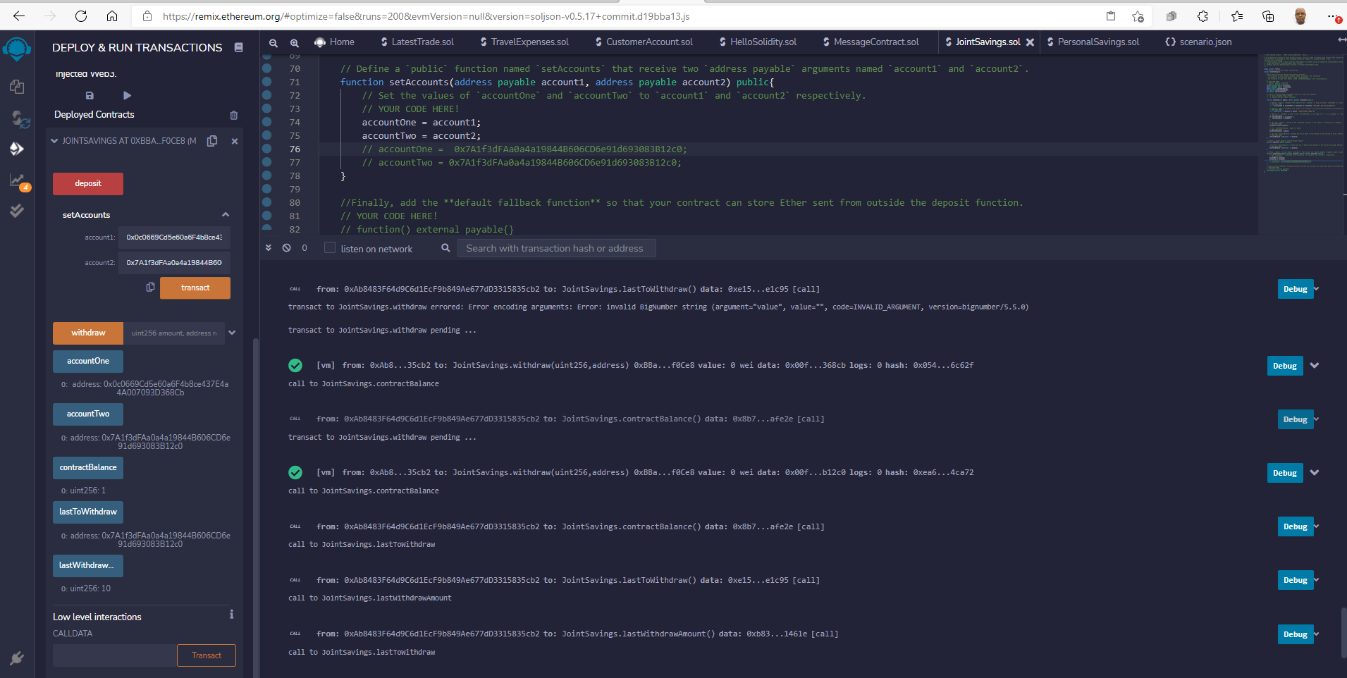 GitHub - EGeorge2021r/Challenge20_Repo: Create a Solidity smart contract that accepts two user ...