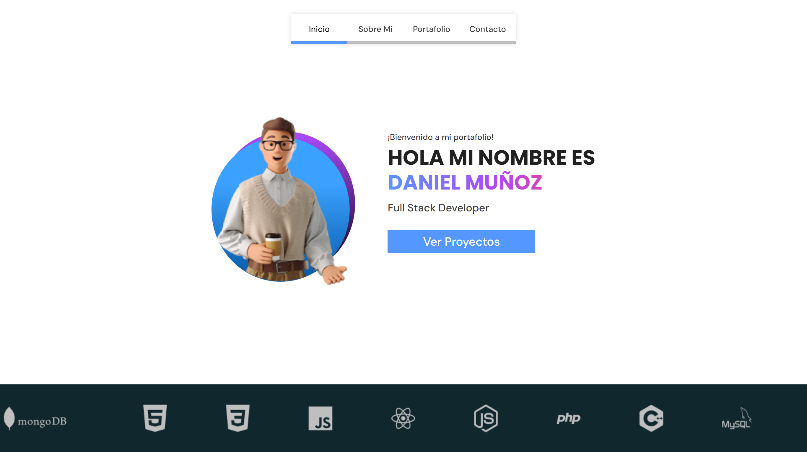 GitHub - WinerMaster/Portafolio: Mi portafolio creado con Reactjs, css y PHP
