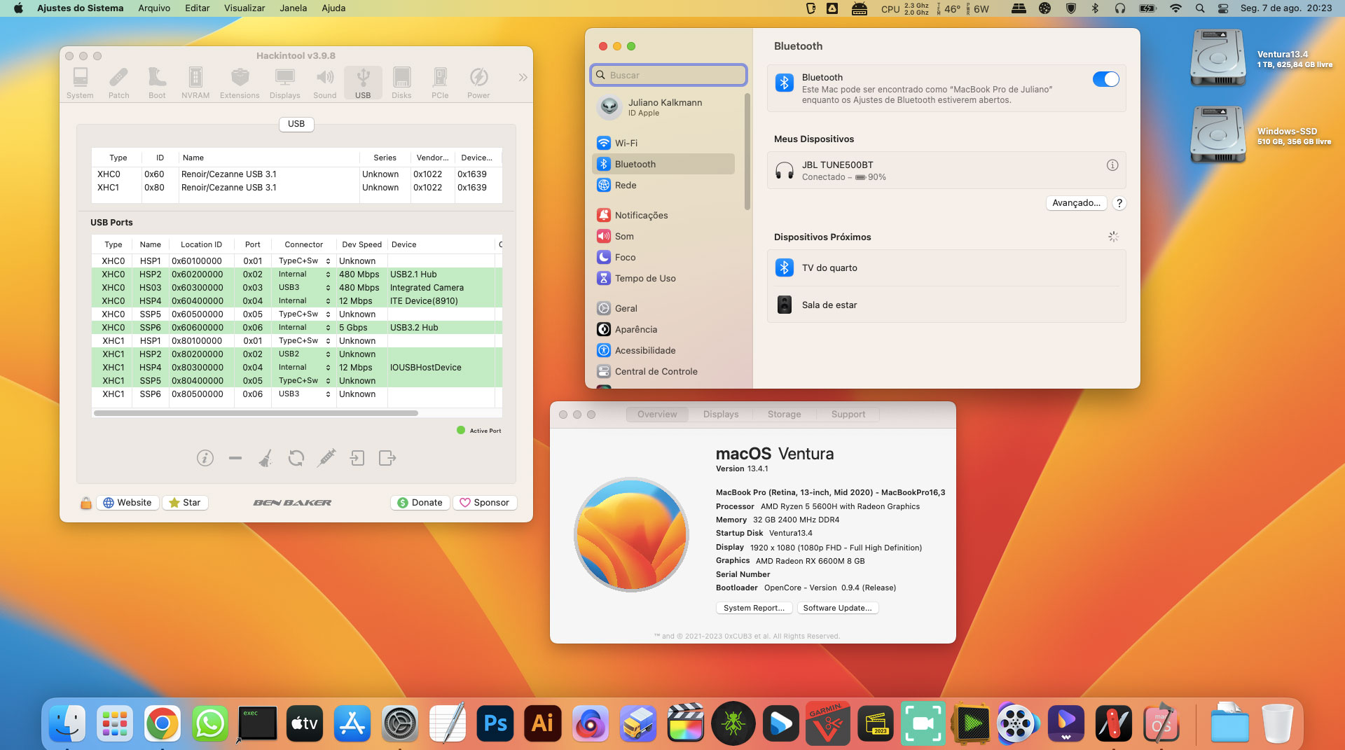 GitHub - kalkmann/Legion-5600H-Hackintosh: macOS on Lenovo Legion 5-15ACH6A - Ryzen 5600H ...