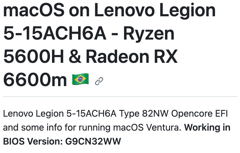 No WhateverGreen included · Issue #14 · kalkmann/Legion-5600H-Hackintosh · GitHub