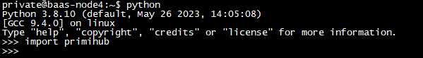 Failed to execute python: ImportError: cannot import name 'service_pb2' from 'src.primihub ...