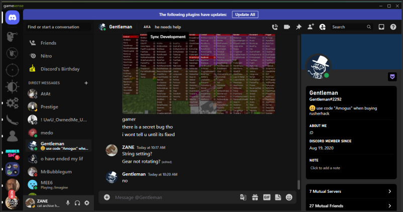 GitHub - Zane2b2t/Gamesense-theme: skeet theme for betterdiscord fixed fixed